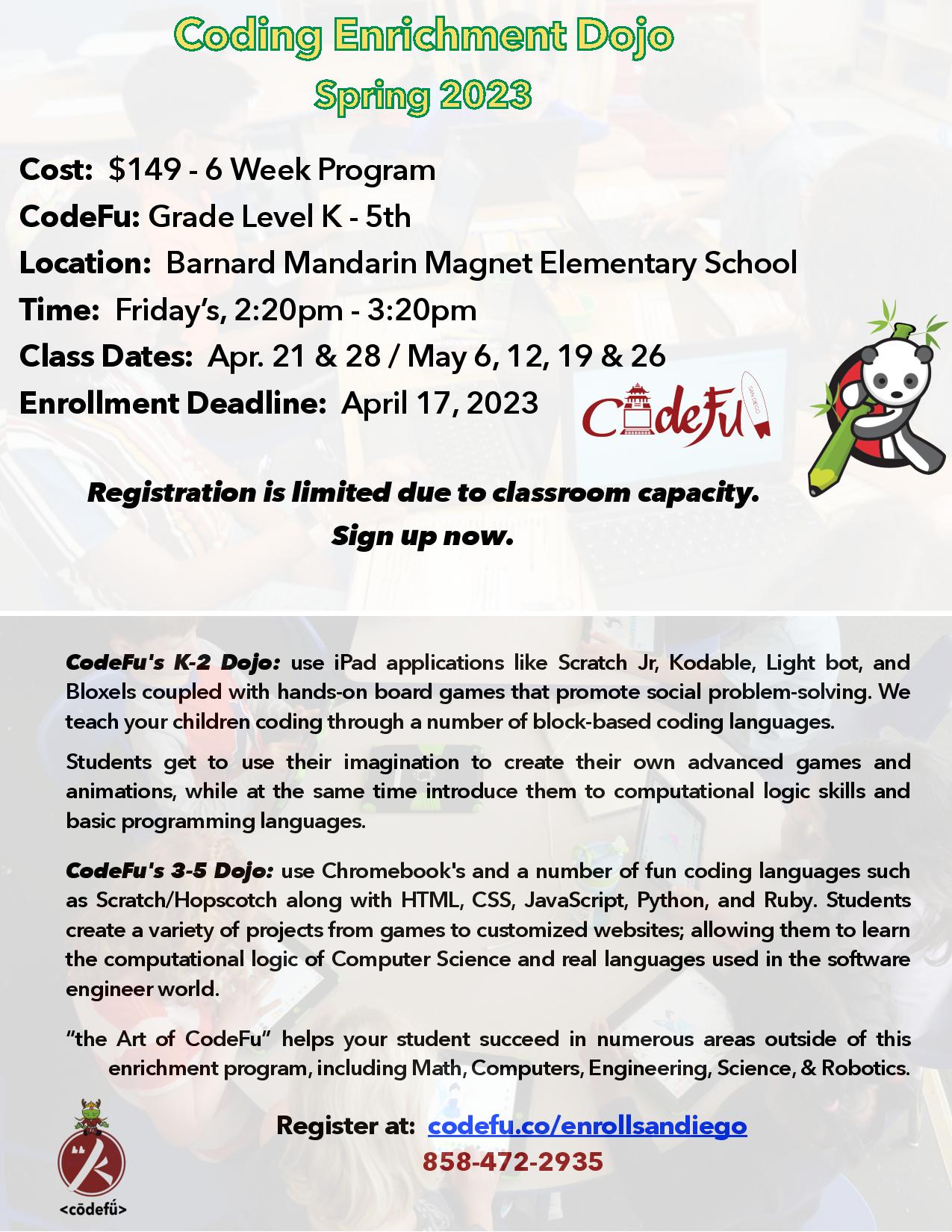 After School Activities › BARNARD MANDARIN MAGNET ELEMENTARY SCHOOL PTA