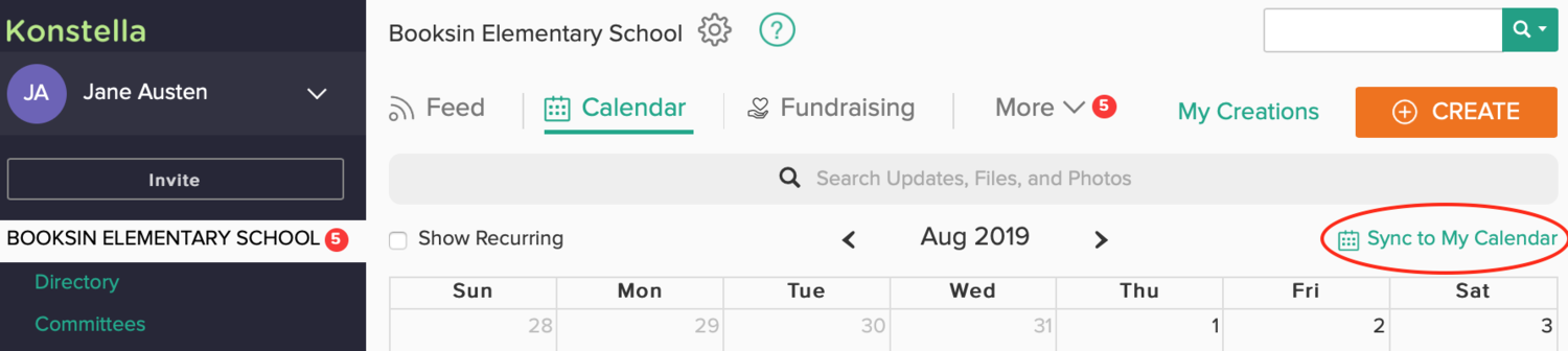 Konstella User Guide – BARNARD MANDARIN MAGNET ELEMENTARY SCHOOL PTA